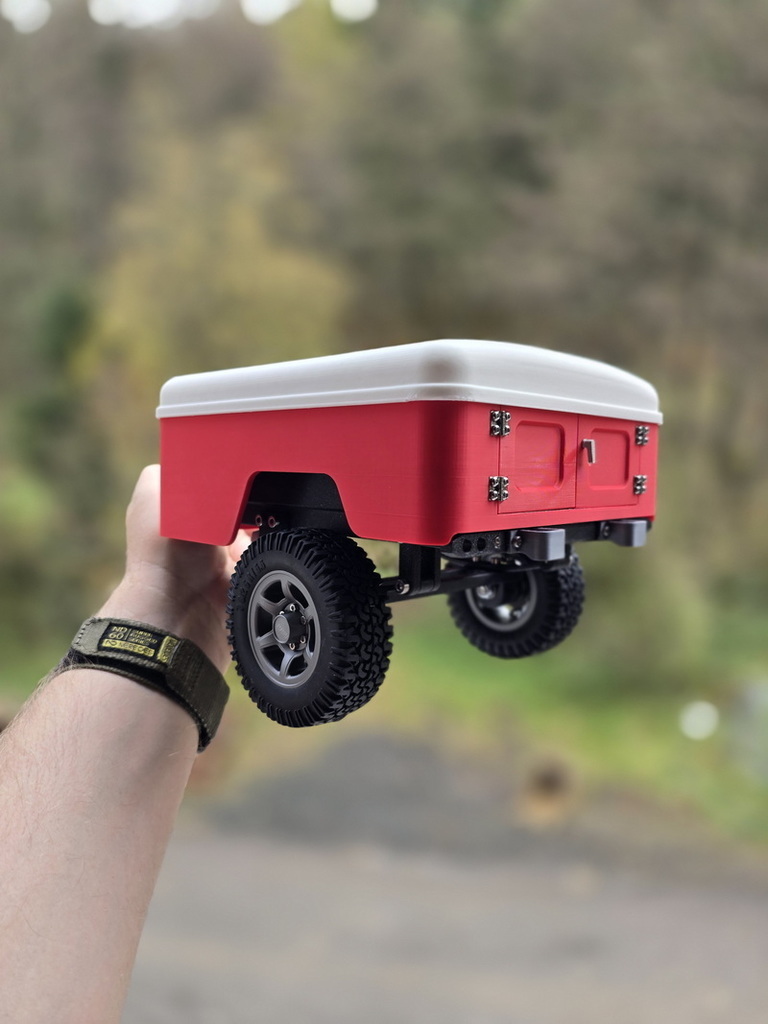 🚐 NBC.9 - 1:10 Scale trailer for crawlers (FJ40)・Free STL File for 3D ...