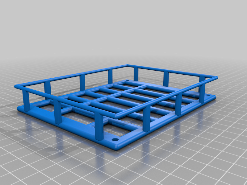 🚐 1/10 Scale offroad trailer roof rack・Free STL File for 3D printing・Cults