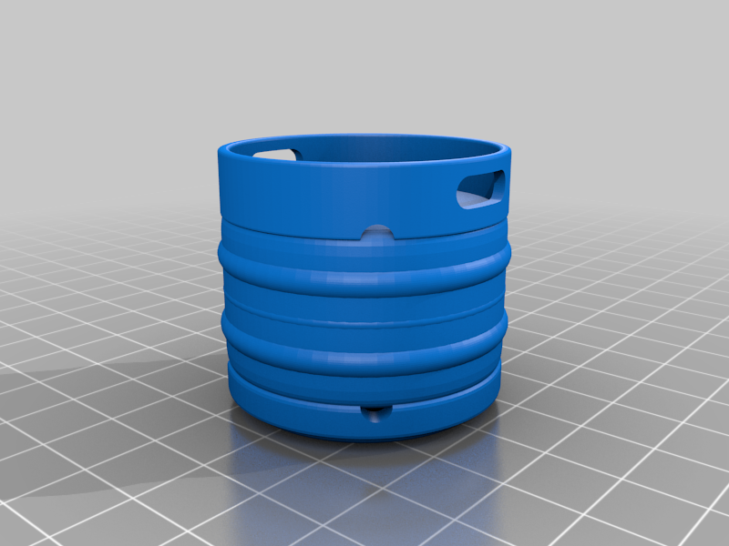 🚁 1/10 Scale KEG barrels・Free STL File for 3D printing・Cults