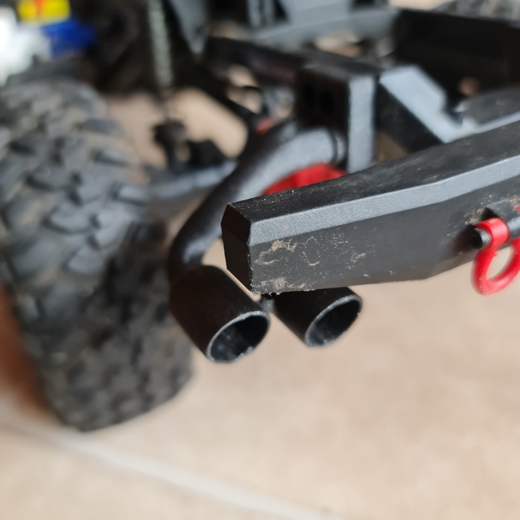 🚁 1/10 Scale TRX-4 Sport Exhaust・Free STL File for 3D printing・Cults