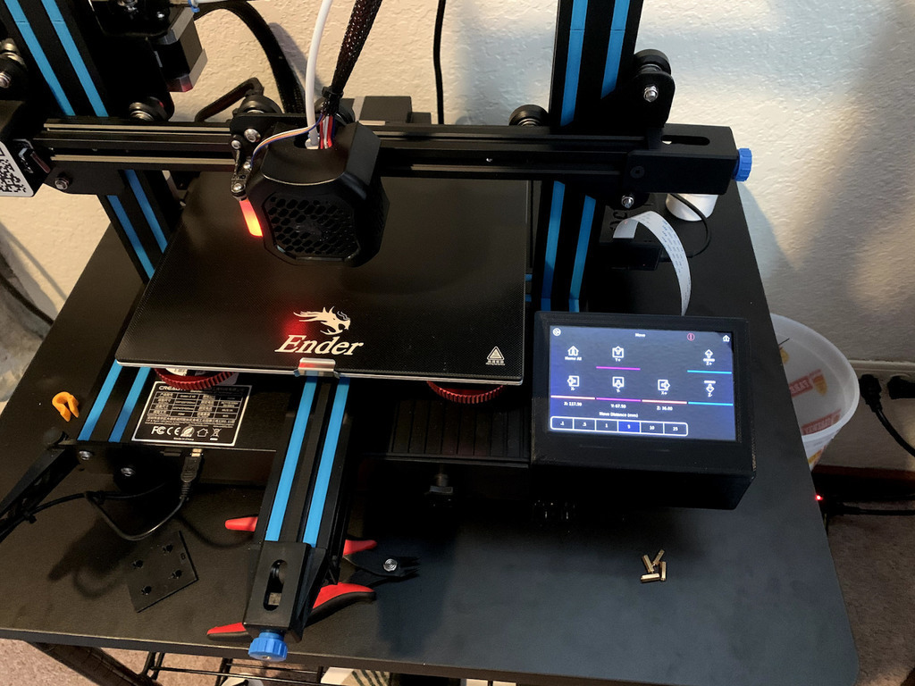 🧞‍♂️ Ender3 V2 Pi Screen・Free 3D File for ・Cults