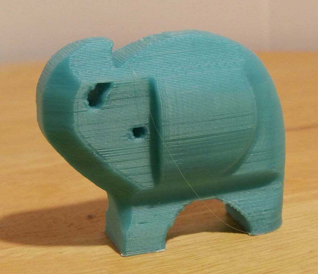 3D printable Stylish Elephant 2・Cults