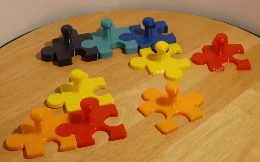 3D printing puzzle key hook・Cults