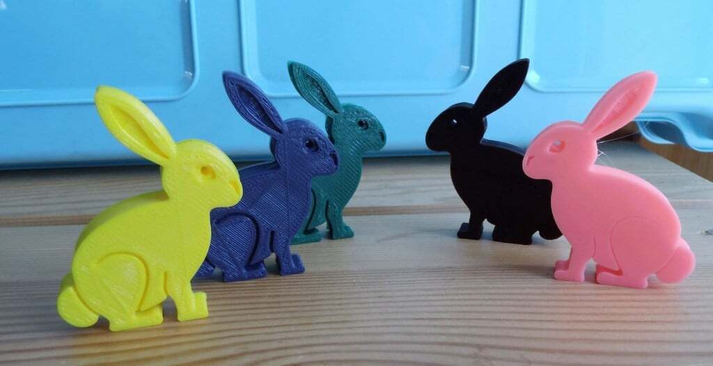 3D printing Easter Bunnies・Cults