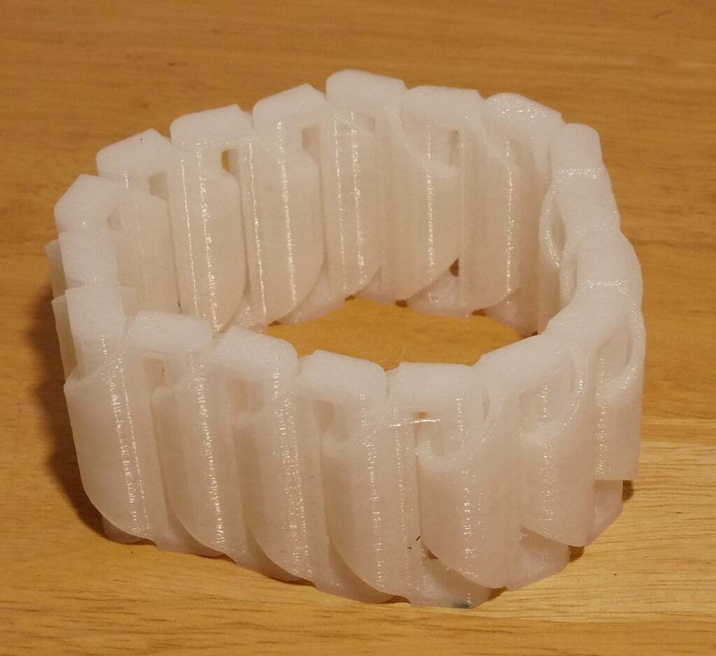 3D printed Chain Bracelet・Cults