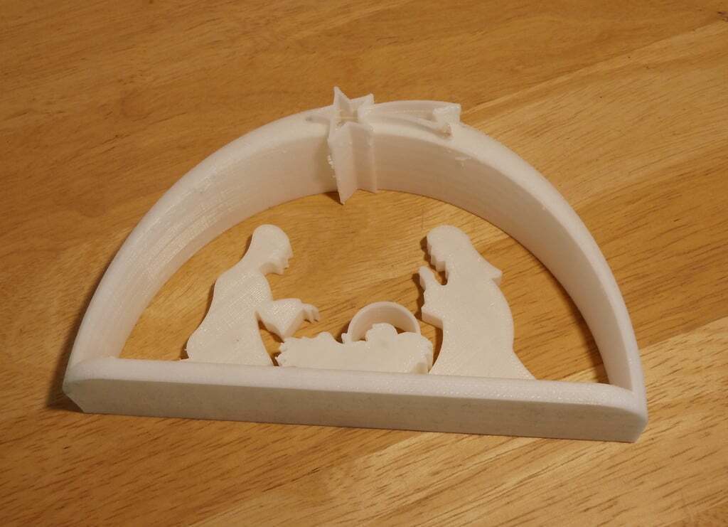 3D print Nativity Scene・Cults