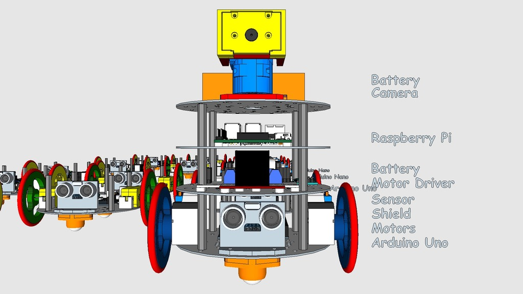 Free STL file diskBot™ - DIY Robot Platform - Design Concepts ・Object ...