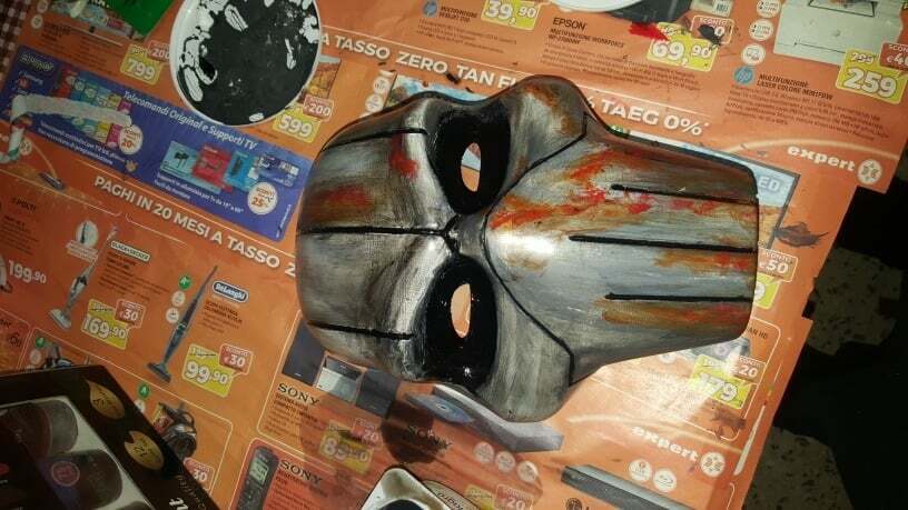 3D printed Taskmaster Udon Mask・Cults
