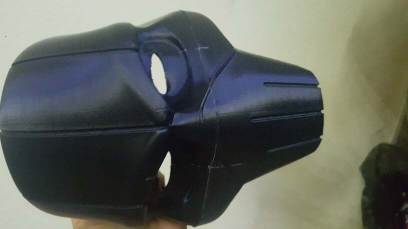 3D printed Taskmaster Udon Mask・Cults