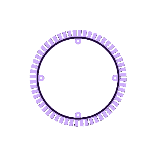 Free 3D file 56-slot Cylinder for "Circular Sock Knitting Machine for ...
