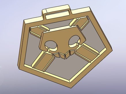 📛 Substitute Shinigami Badge Keychain・Free 3D File for ・Cults