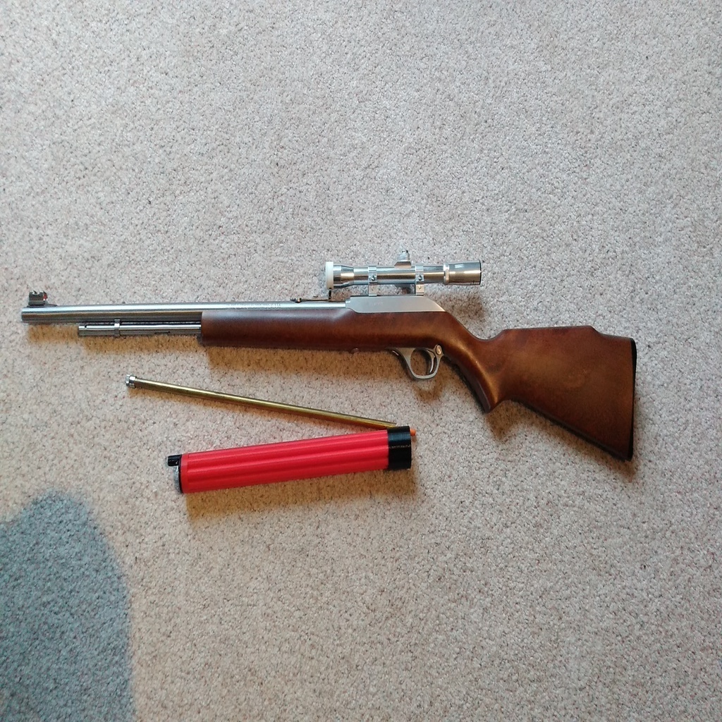 ⚽ .22lr Tube loader 15 rounds・Free 3D File for ・Cults