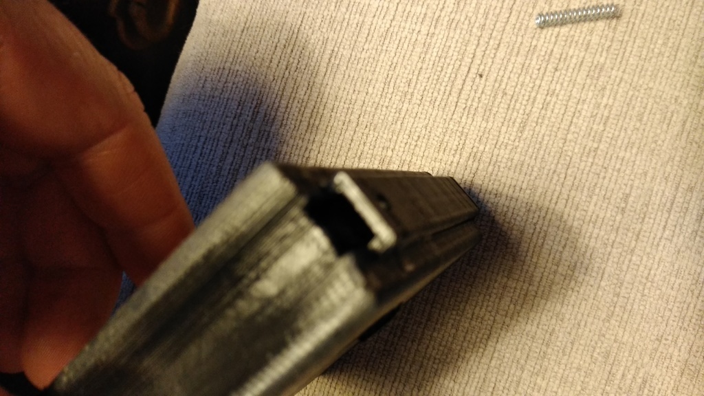 👽 AR15 Single Shot Magazine with lockback・ 3D File for ・Cults