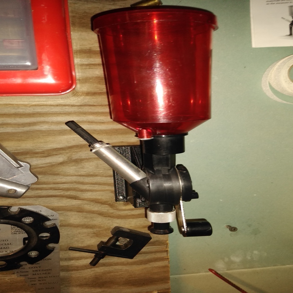 Free 3D file Lee Perfect Powder Measure Wall Mount 📦 ・3D printing idea ...