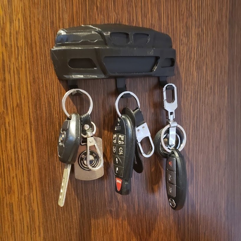 🔑 BMW E46 M3 Key Hanger・Free 3D File for ・Cults