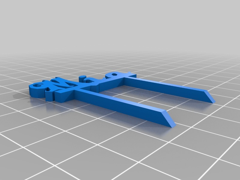 Free 3D file Mia Sign 🌳 ・Object to download and to 3D print・Cults