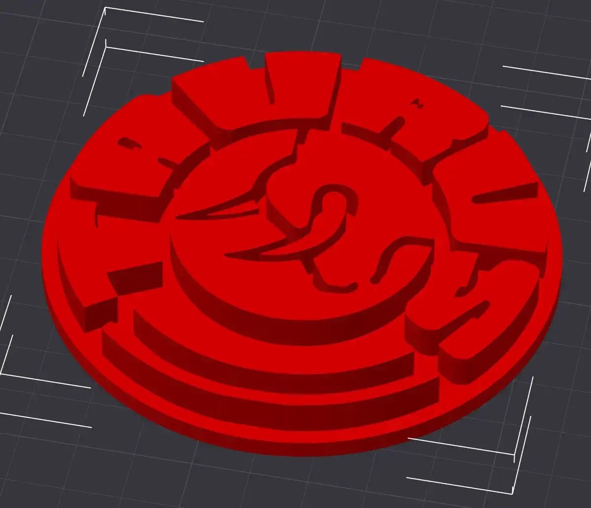 Archivo 3D gratuito Taurus USA logo - 2-3 colors no AMS ♉ ・Idea de ...
