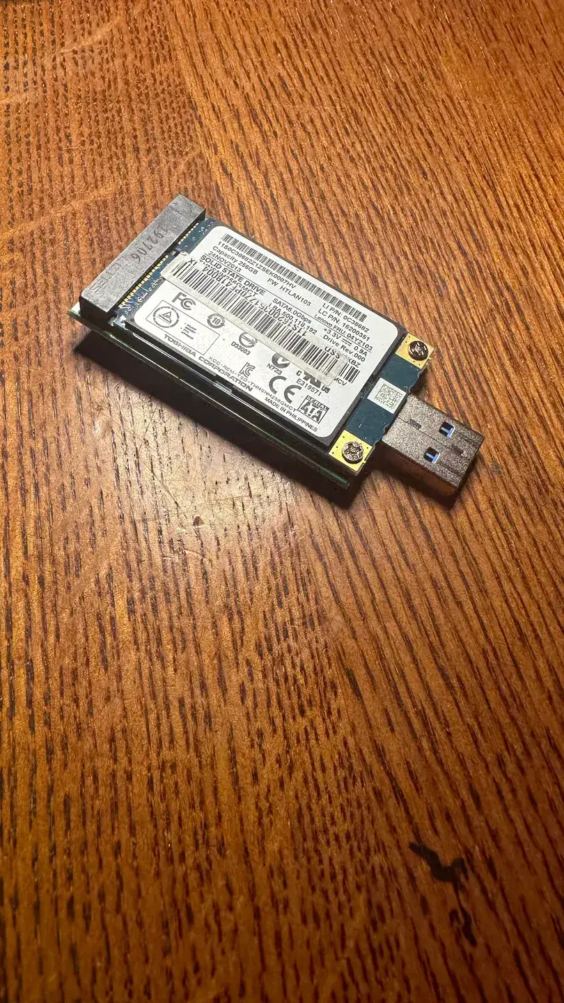 Free 3D file mSATA2USB case, mSATA with USB adapter protective case 💾 ...