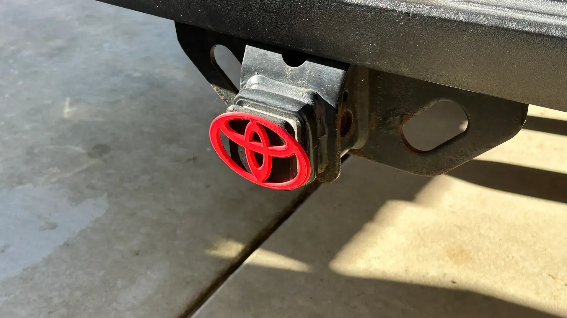 Free 3D file TOYOTA hitch cover / Insert 🚗 ・Model to download and 3D ...