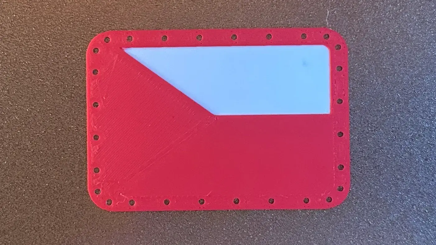 Free 3D file Czech sew-on patch rectangle 4 color no AMS nasivka 🎨 ・3D ...