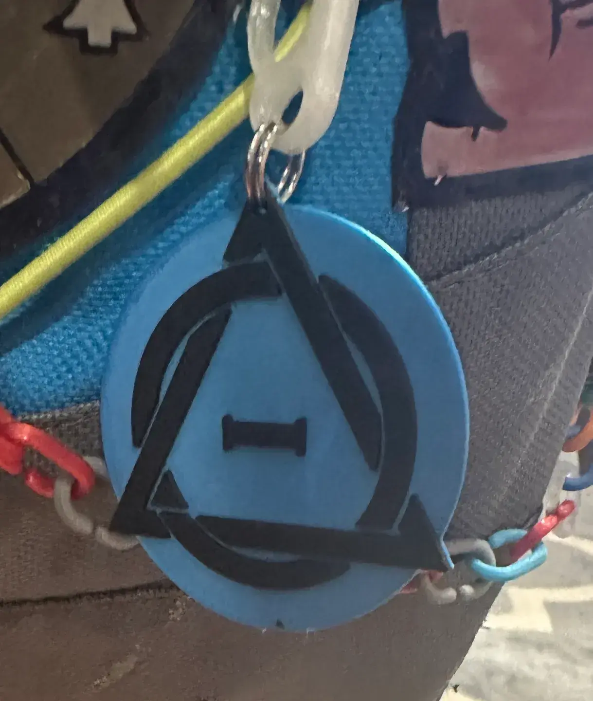 🗝️ Therian keychain, charm, 2 color no AMS・Free 3D File for ・Cults