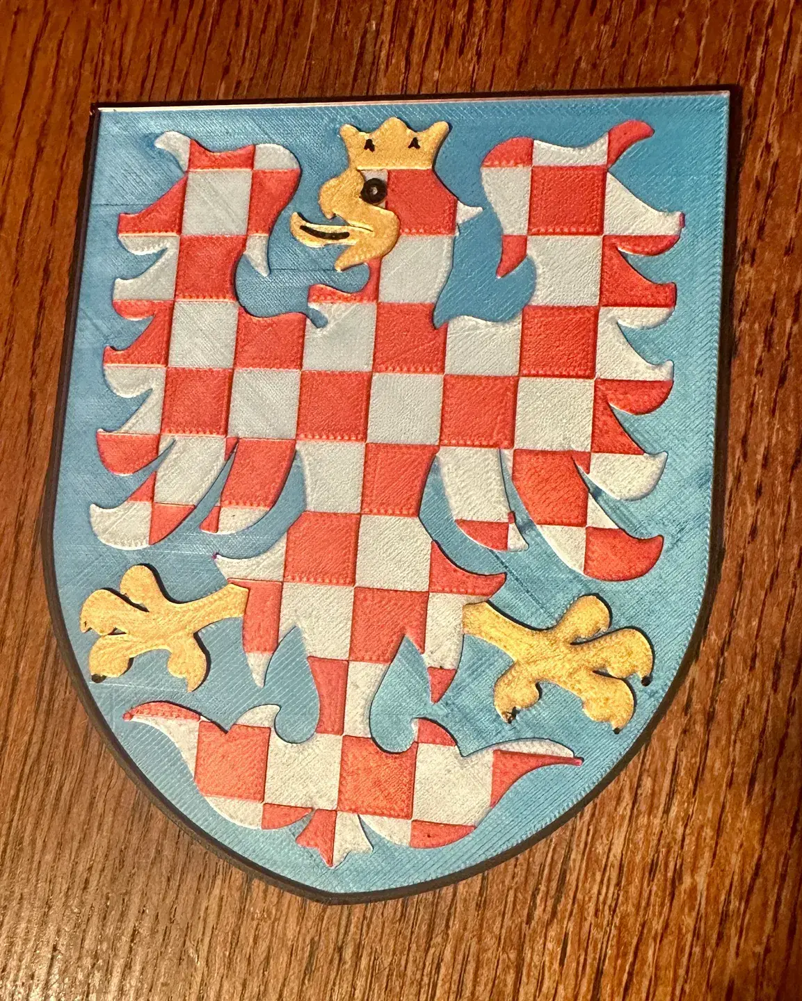 Free 3D file Morava znak crest 5 color no AMS 🎨 ・3D printing idea to ...