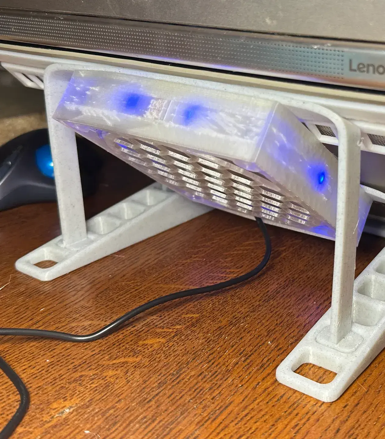 Free 3D file Diffuser for 120mm fan, made from clear TPU 💻 ・3D printing ...