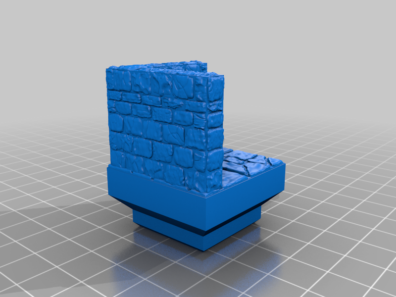Free 3D file Basic Earth Shrine (Dungeon Blocks compatible) 🌍 ・3D print ...