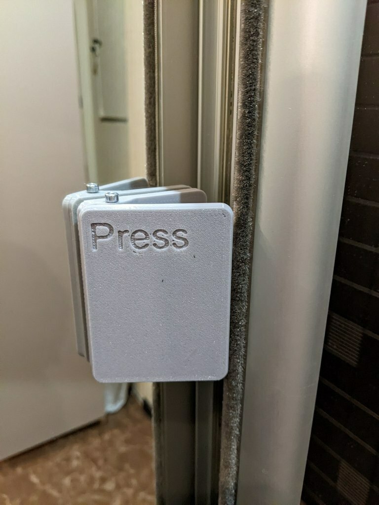 🚪 Spring-loaded sliding door lock・Free 3D File for ・Cults