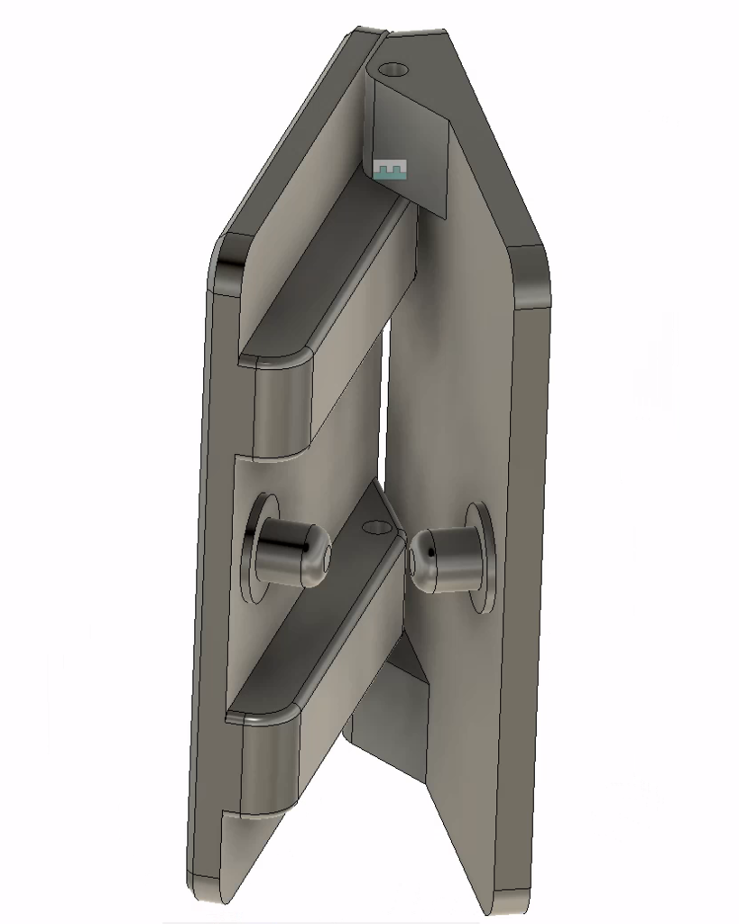 🚪 Spring-loaded sliding door lock・Free 3D File for ・Cults