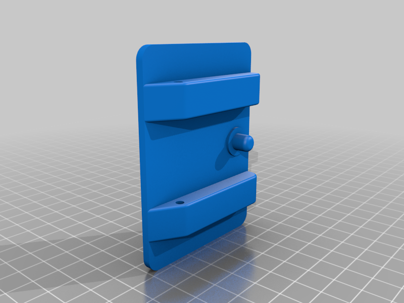 🚪 Spring-loaded sliding door lock・Free 3D File for ・Cults