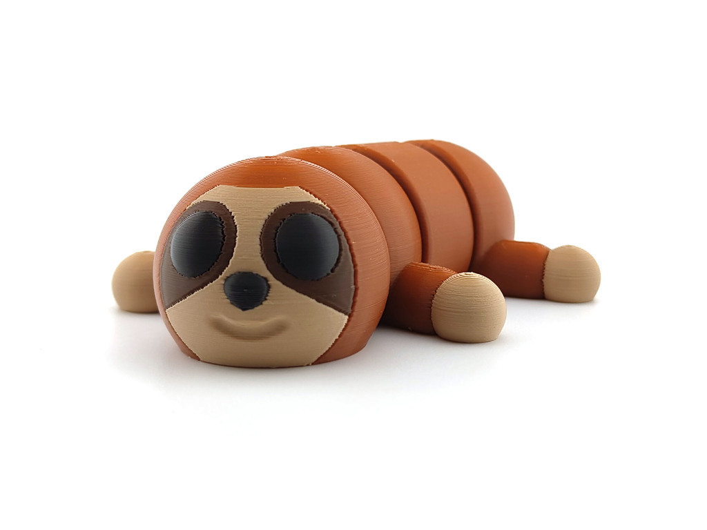 Free 3D file Articulating Sloth 🦥 ・3D printing idea to download・Cults