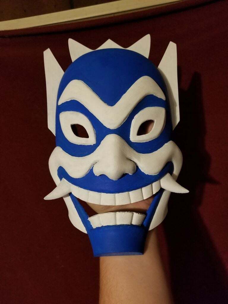 3D print Blue Spirit Mask - Avatar: The Last Airbender・Cults