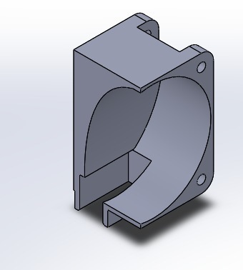 🧞‍♂️ Blowing Position Adjustable Axial Fan Nozzle Cooling・Free 3D File ...