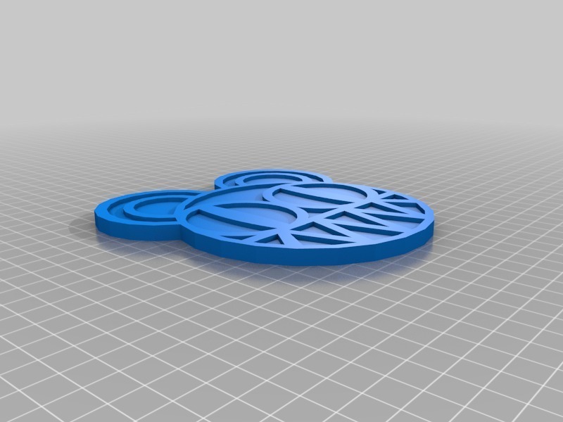 Free 3D file Radiohead - Modified Bear Logo 🐻 ・3D printable object to ...