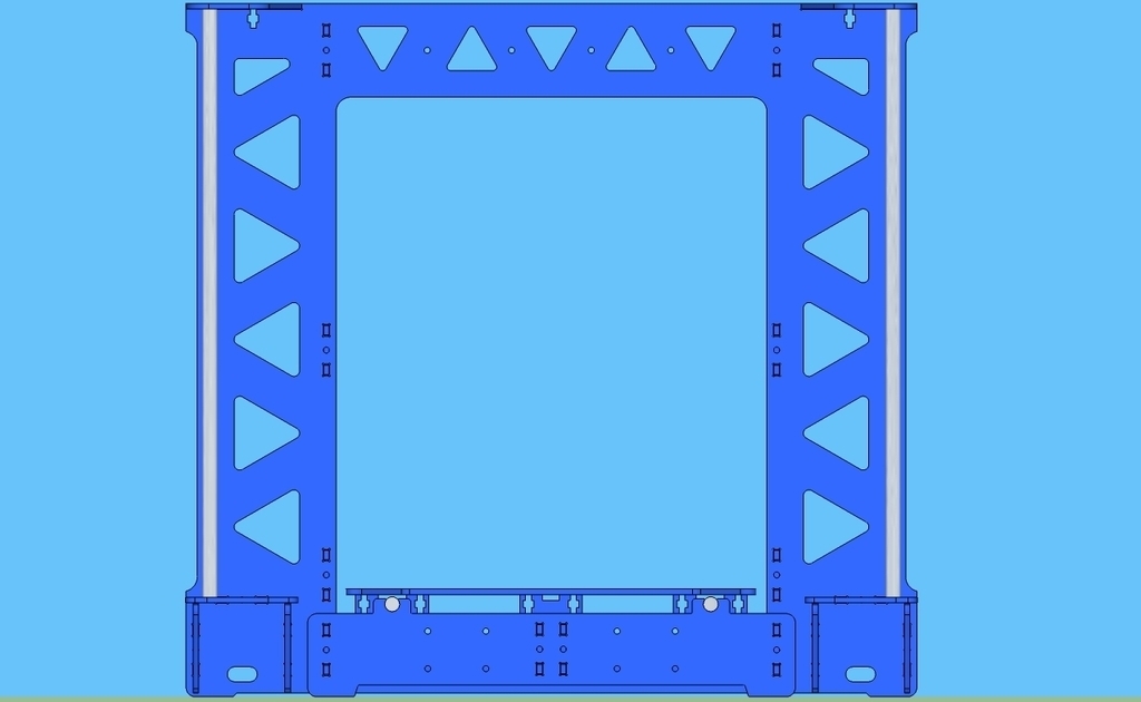 🖨️ P3Steel - Prusa i3 3mm Steel Laser cut (aka Leonardo)・Free 3D File ...
