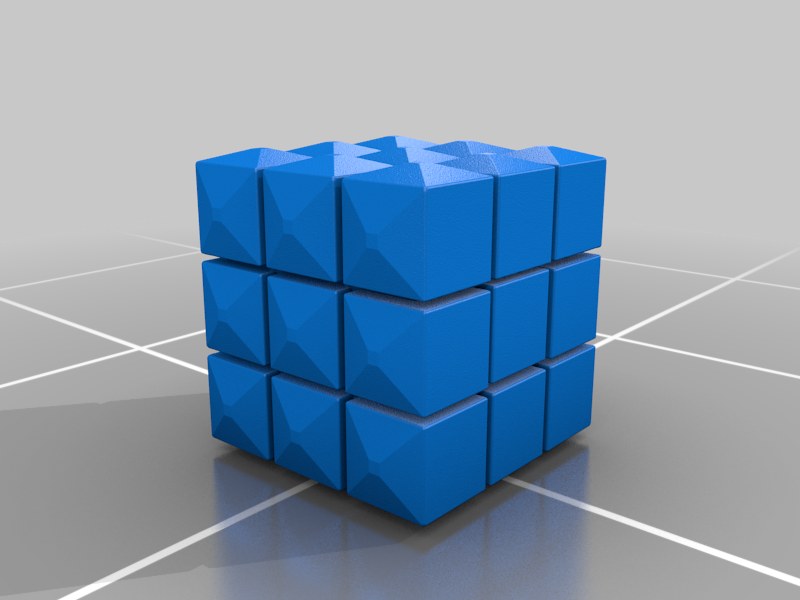 Free STL file 140. 27 Cubes Geometric Platonic Solid Planter Pot - V2 ...