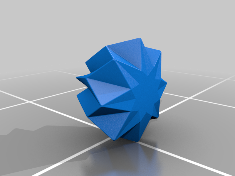 STL file 95. Facet Origami Geometric Planter Pot - V30 - Amy (Inches) 🪴 ...