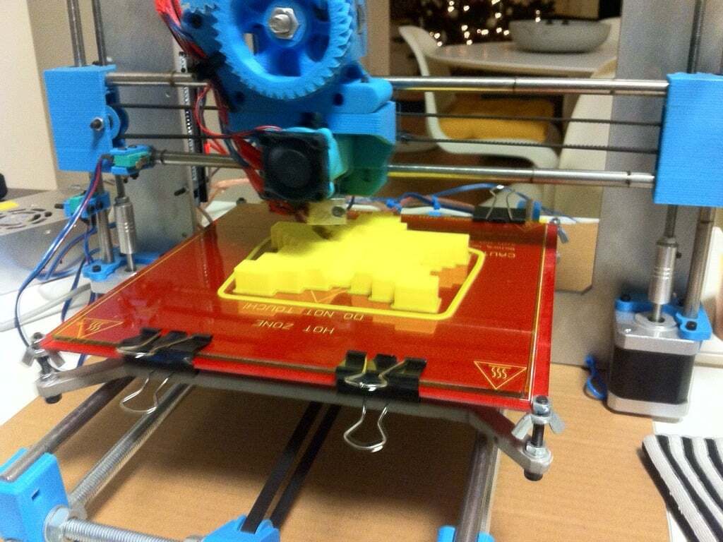 3D print Pixel tree topper star・Cults