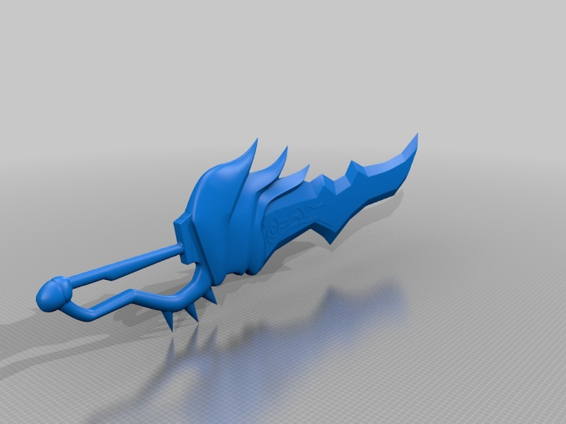 Free 3D file Metin2 - Poison sword 🗡️ ・3D printer model to download・Cults