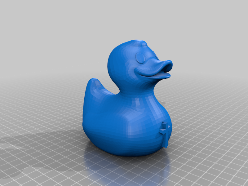 Cross Duck・Free 3D File for ・Cults