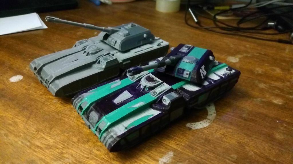 Free STL file Lightning Tank (V1) - Planetside 2 🌩️ ・3D printable model ...