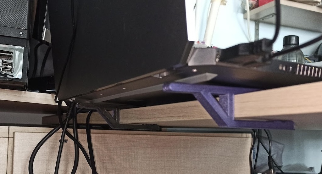 🔙 Desk Back Support (Extender)・Free 3D File for ・Cults