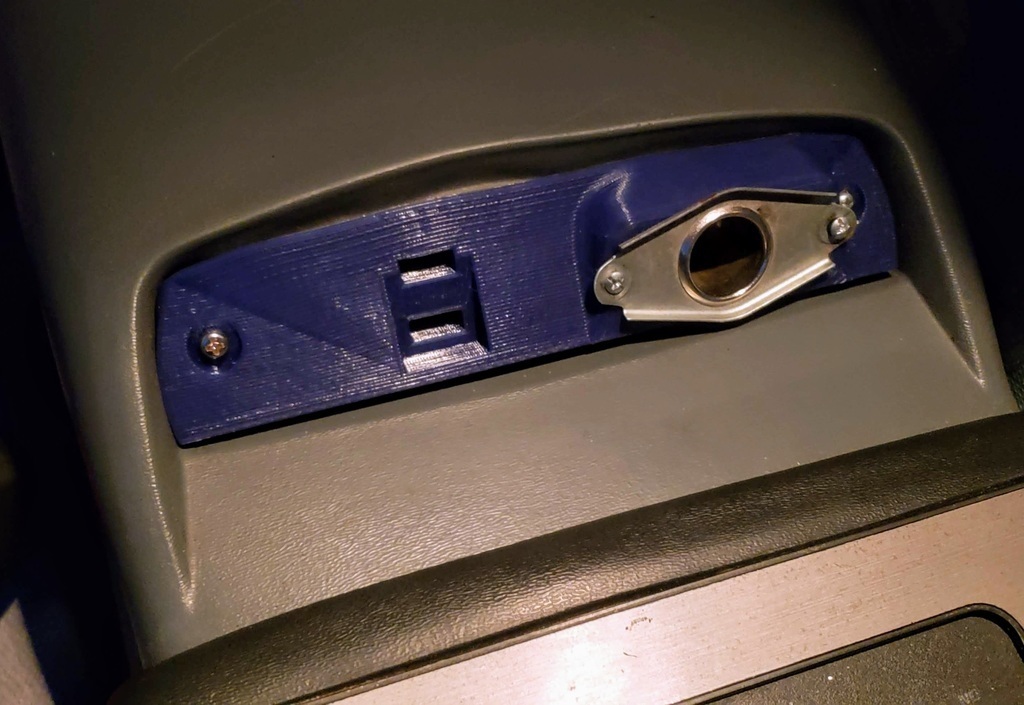 🚗 Electronics cover for the center console on a Pontiac Fiero・Free 3D ...