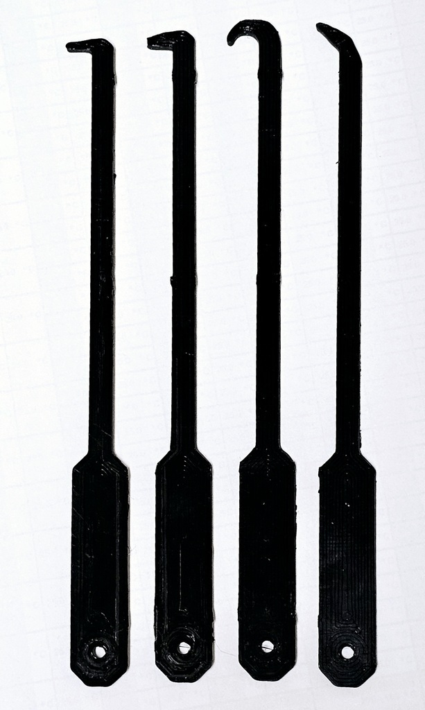 Free 3D file Flat Utility Picks: Pocket Ready & Fast Print 🛠️ ・3D ...