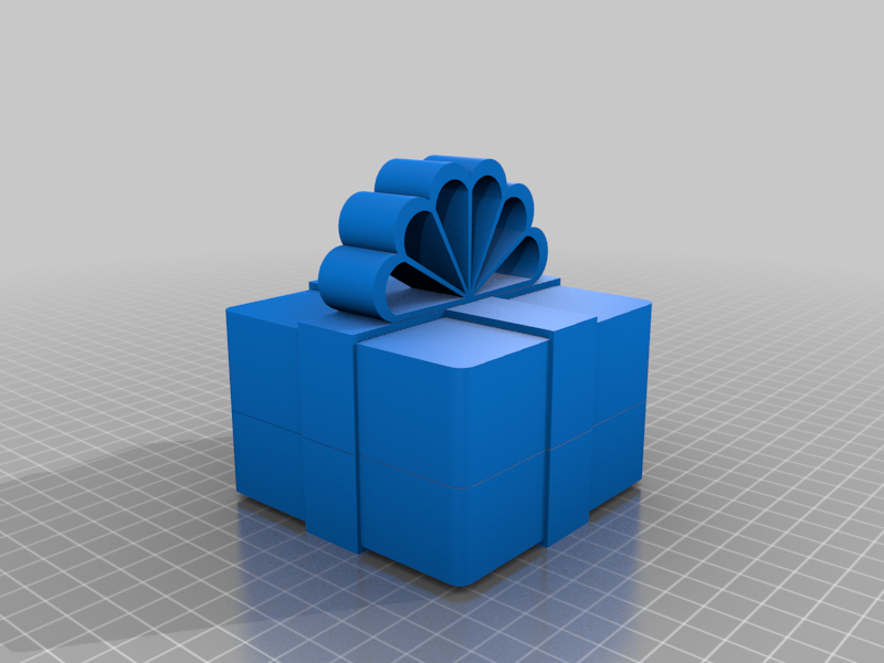 Free 3D file 80-80-50 Open SCAD gift box 🎁 ・3D print object to download ...