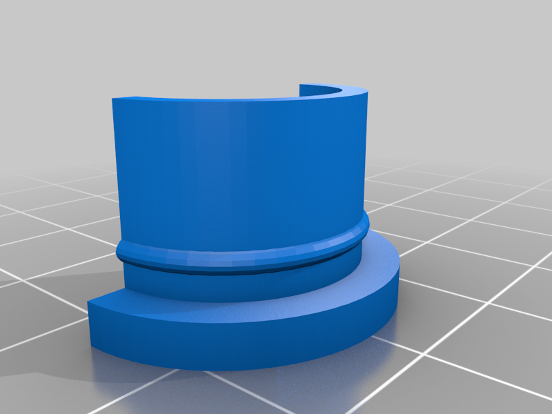 Free 3D file 16mm electrical conduit flange 🧑‍🔧 ・3D printing template ...