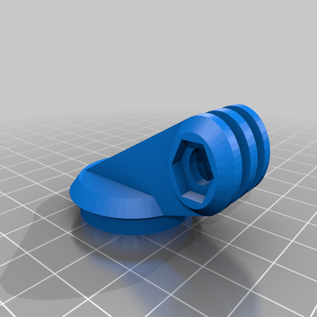 Free 3D file Gopro Garmin Adapter for 24.8mm mount (newer edge series ...