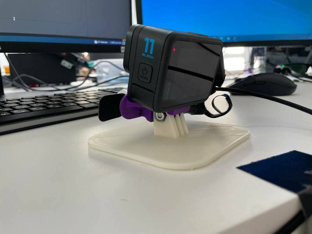 Free 3D file GoPro flush stand mount 📷 ・3D printable object to download ...