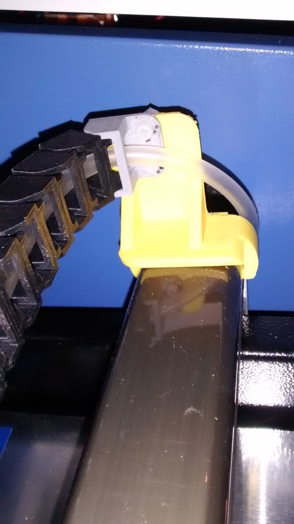 🧞‍♂️ K40 Laser Rear Drag Chain Ganty Mount・Free 3D File for ・Cults